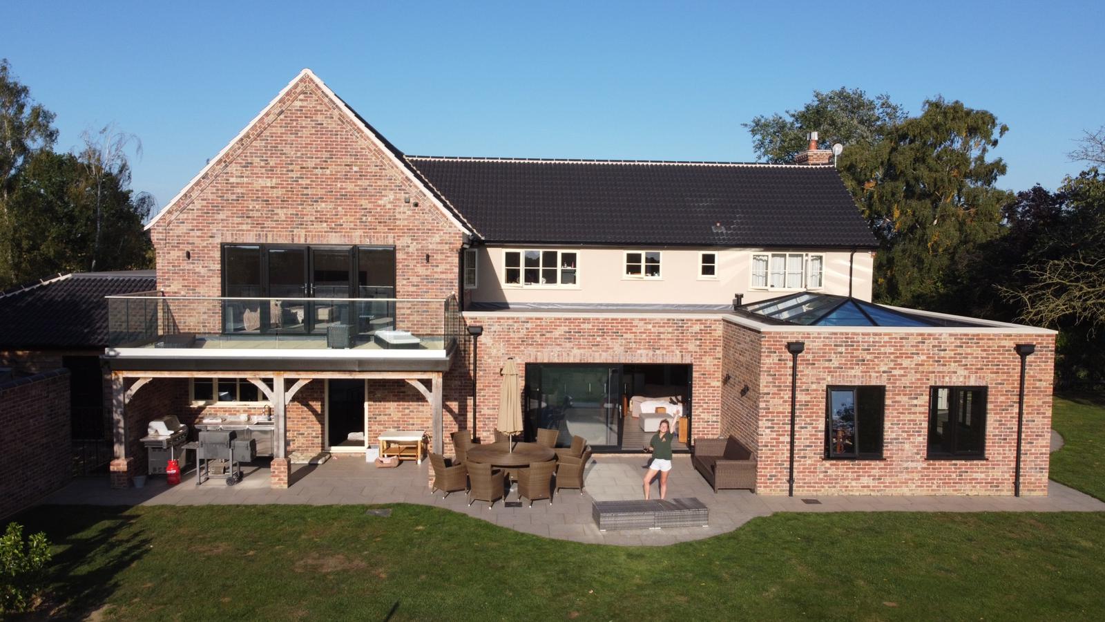 Major Extension – Rear Photos – Rowling building